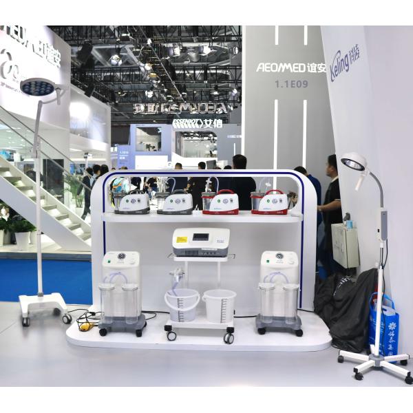 Electrical Medical Portable Suction Units , 15L/Min Mobile Suction Unit ...