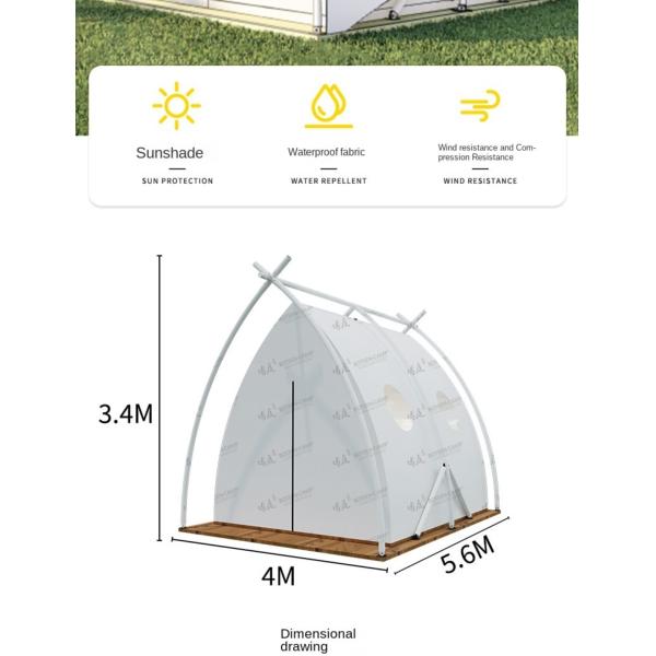 Custom Flexible Water Tank 500L Industrial outdoor glamping tent With ...