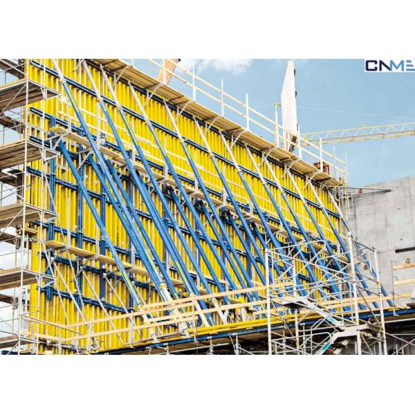 Adjustable Push Pull Brace to Plumb Wall Formwork Systems / Erection In ...