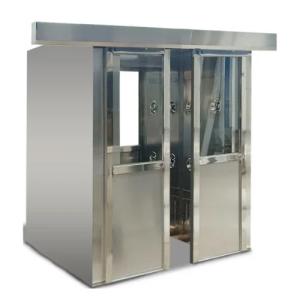 Automated Air Shower Cleanroom Fire Resistant Air Shower Unit Pass ...