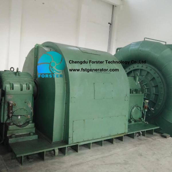 Wide Head Height Francis Turbine Generator In Hydro Power Plant High ...