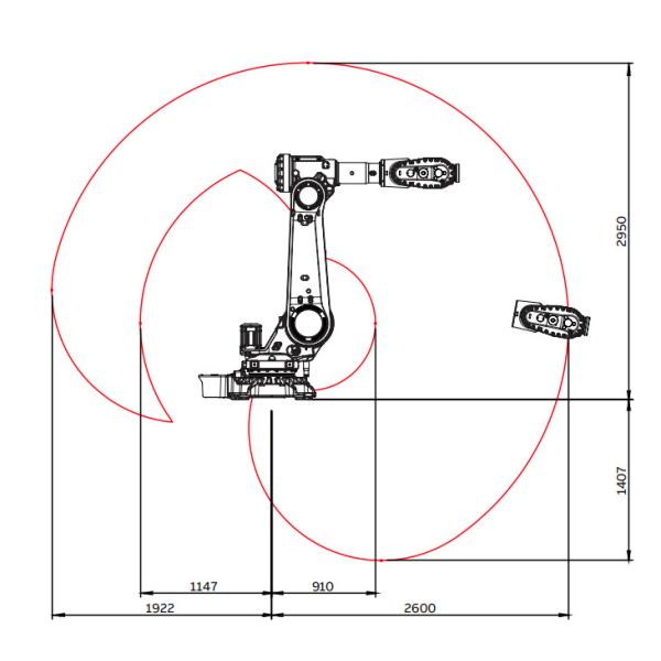 OEM Abb Robot Arm Abb 180kg IRB 5720-180 Floor Mounting 6 Axis Robot ...