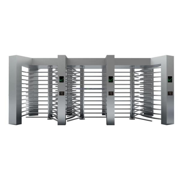 Remote Control Revolving Full Height Turnstile Barrier With 3 Lanes and ...