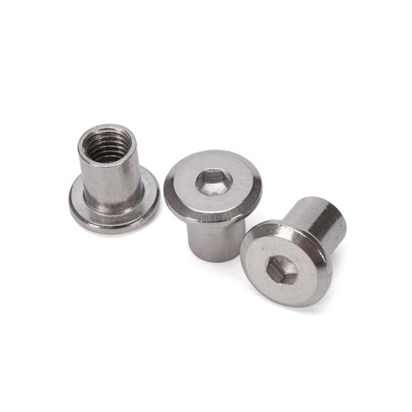 Metric ZINC PLATED M12 M6 M8 Hex Socket Flat Head Connection Lock ...