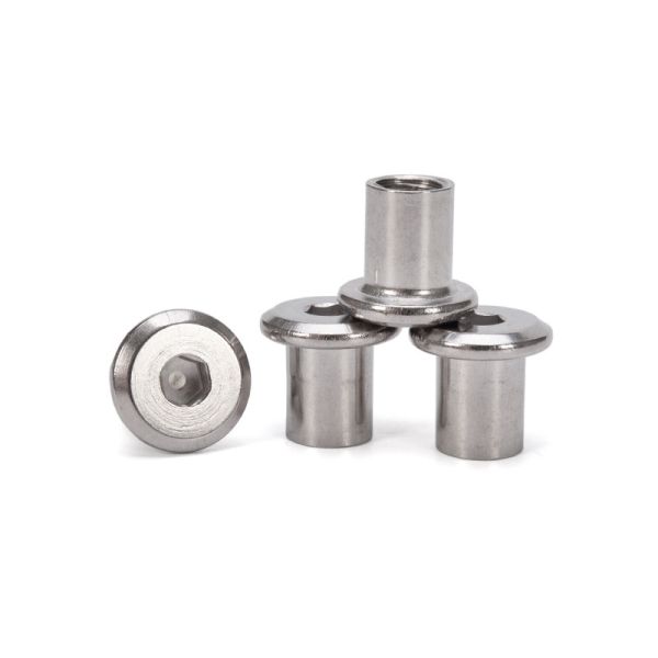 Metric ZINC PLATED M12 M6 M8 Hex Socket Flat Head Connection Lock ...
